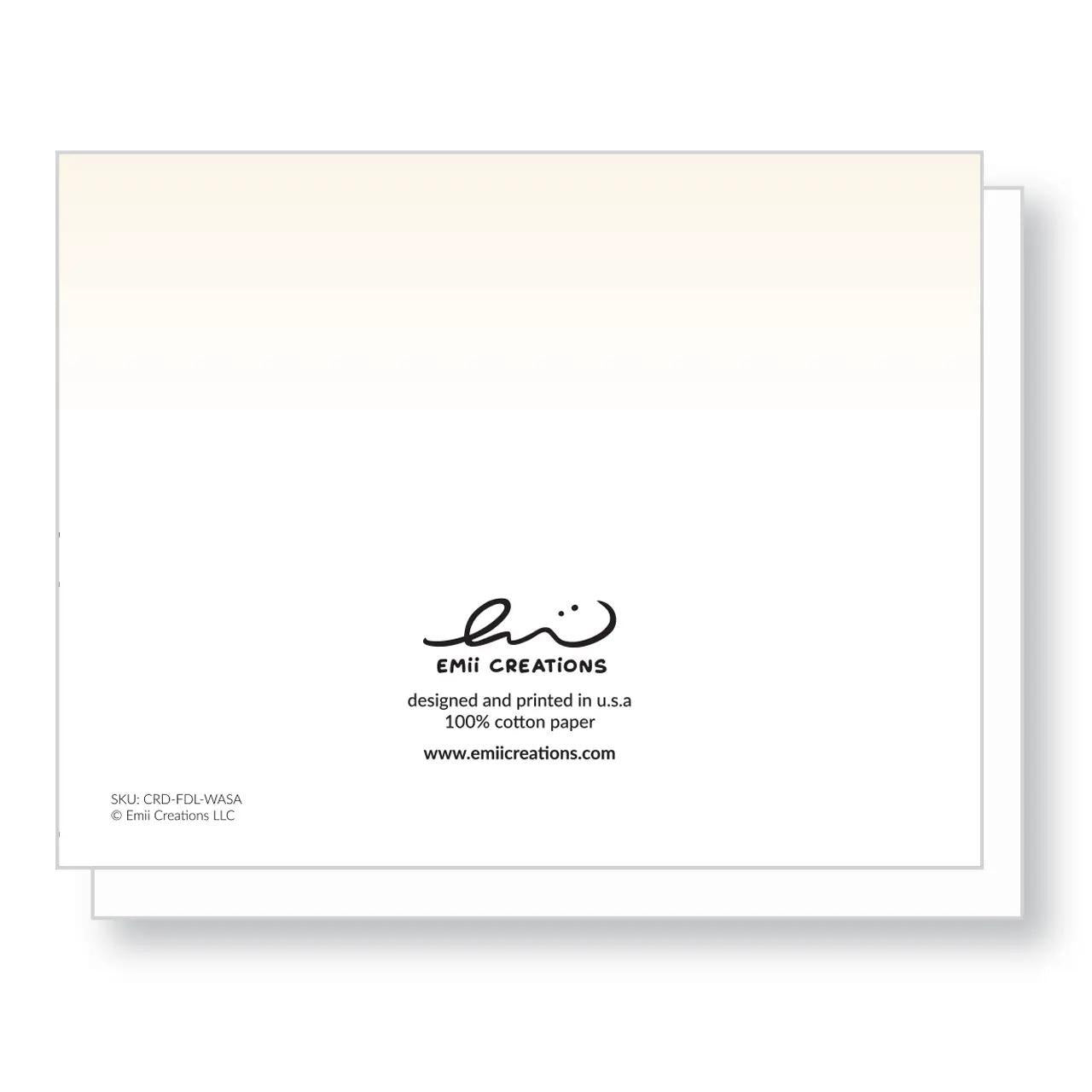 WasaBae Greeting Card – MoreFun