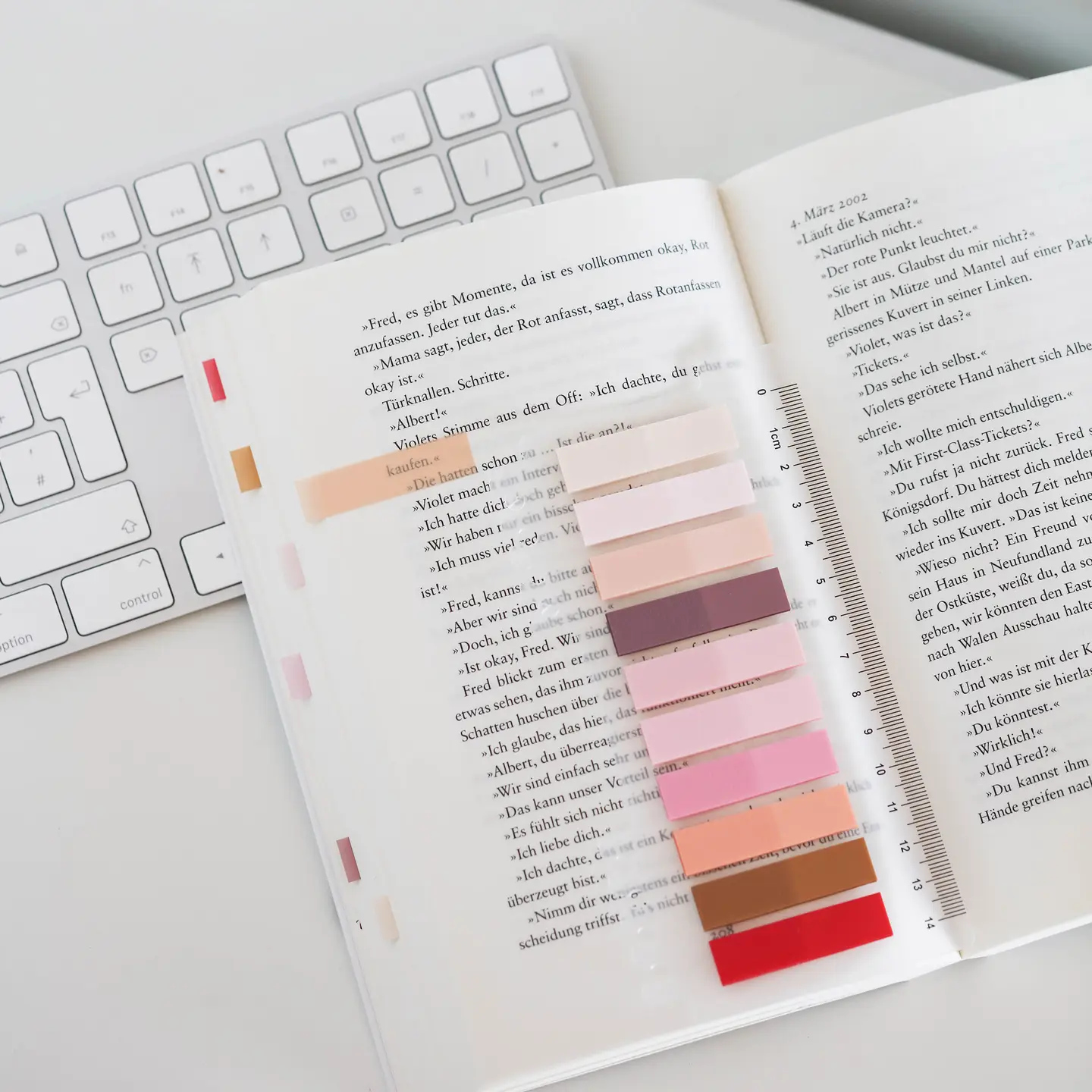 Light Rose Sticky Notes l Sticky Notes l Sticky Strips I Tabs – MoreFun