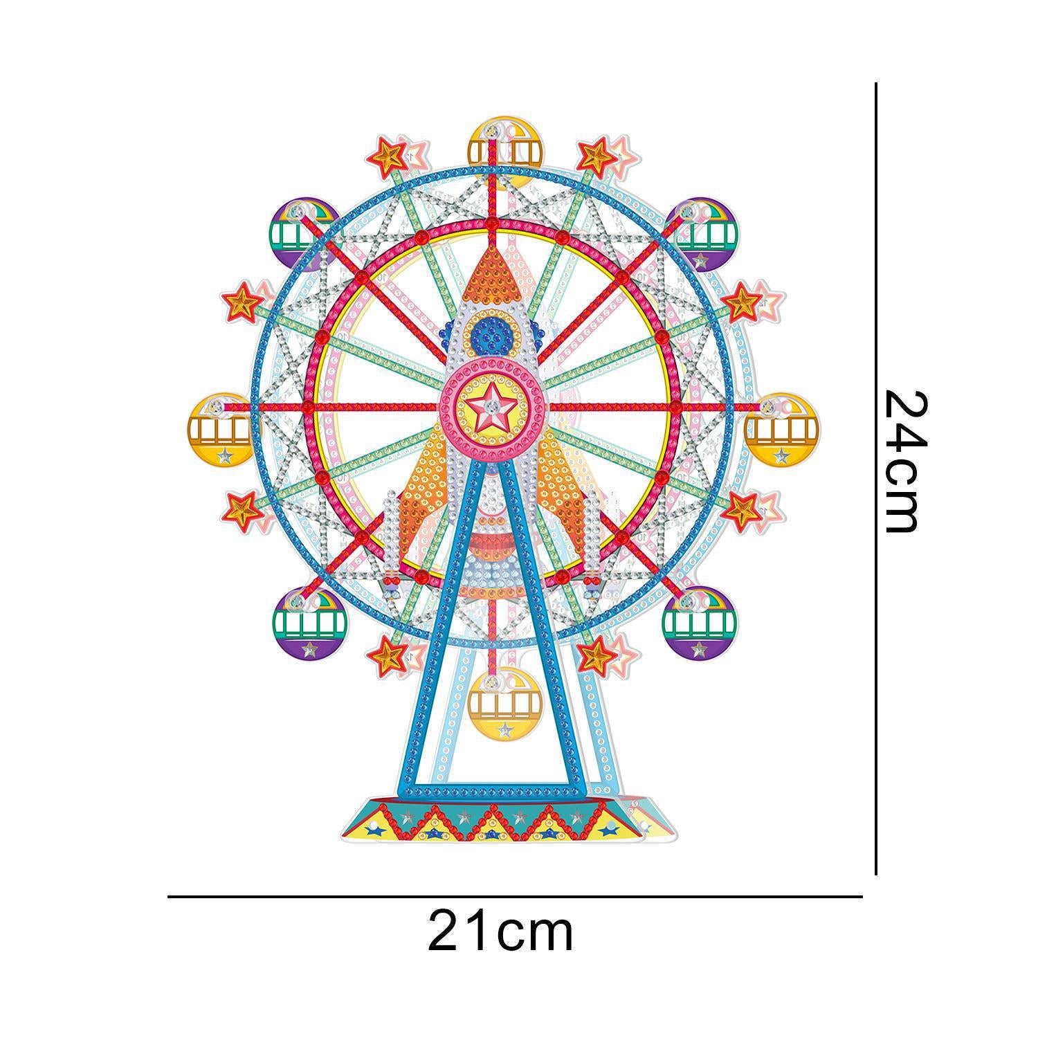 DIY Ferris Wheel Ornament – MoreFun