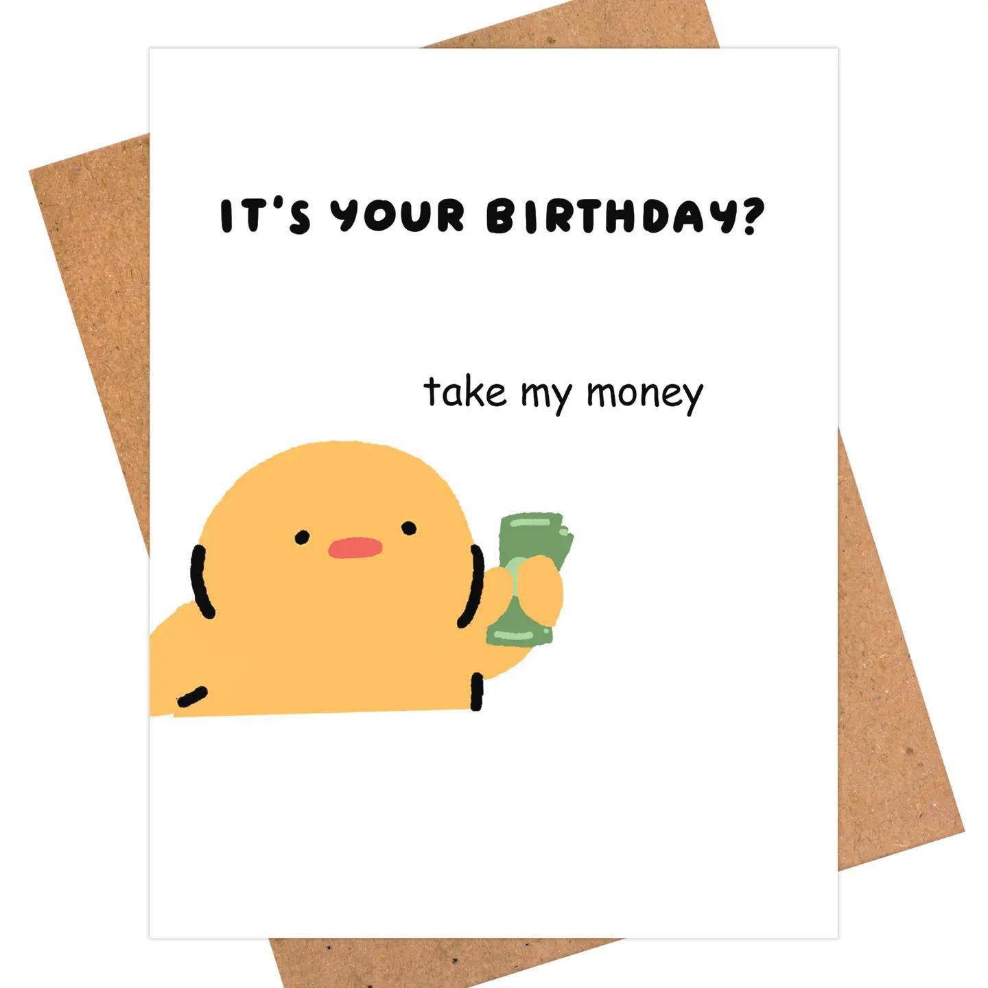 Gift Ideas for Giving Money - Birthday Card – MoreFun