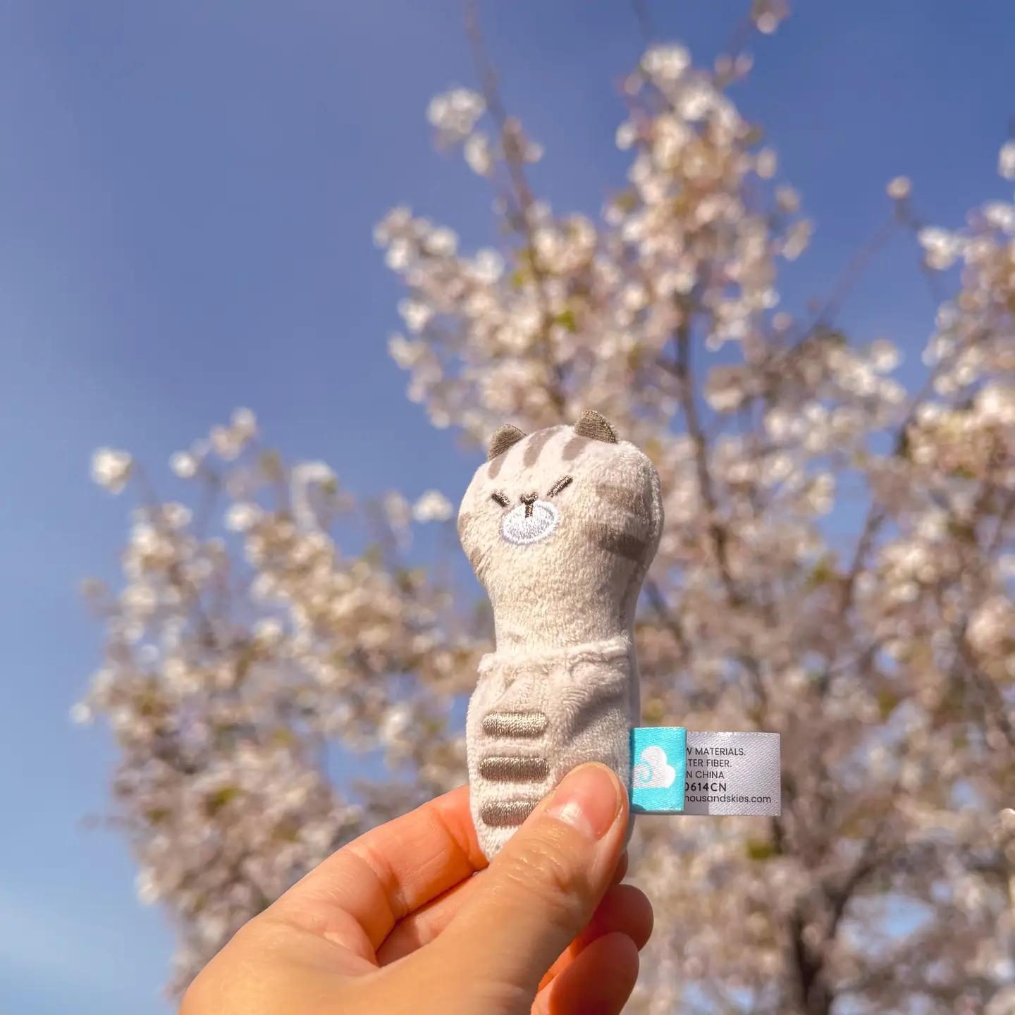 Gray Tabby Cat Toy – MoreFun