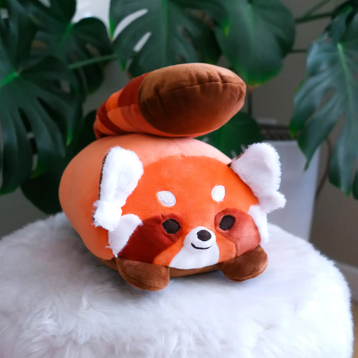 Super Fluffy Red Panda Regular Plushie – MoreFun